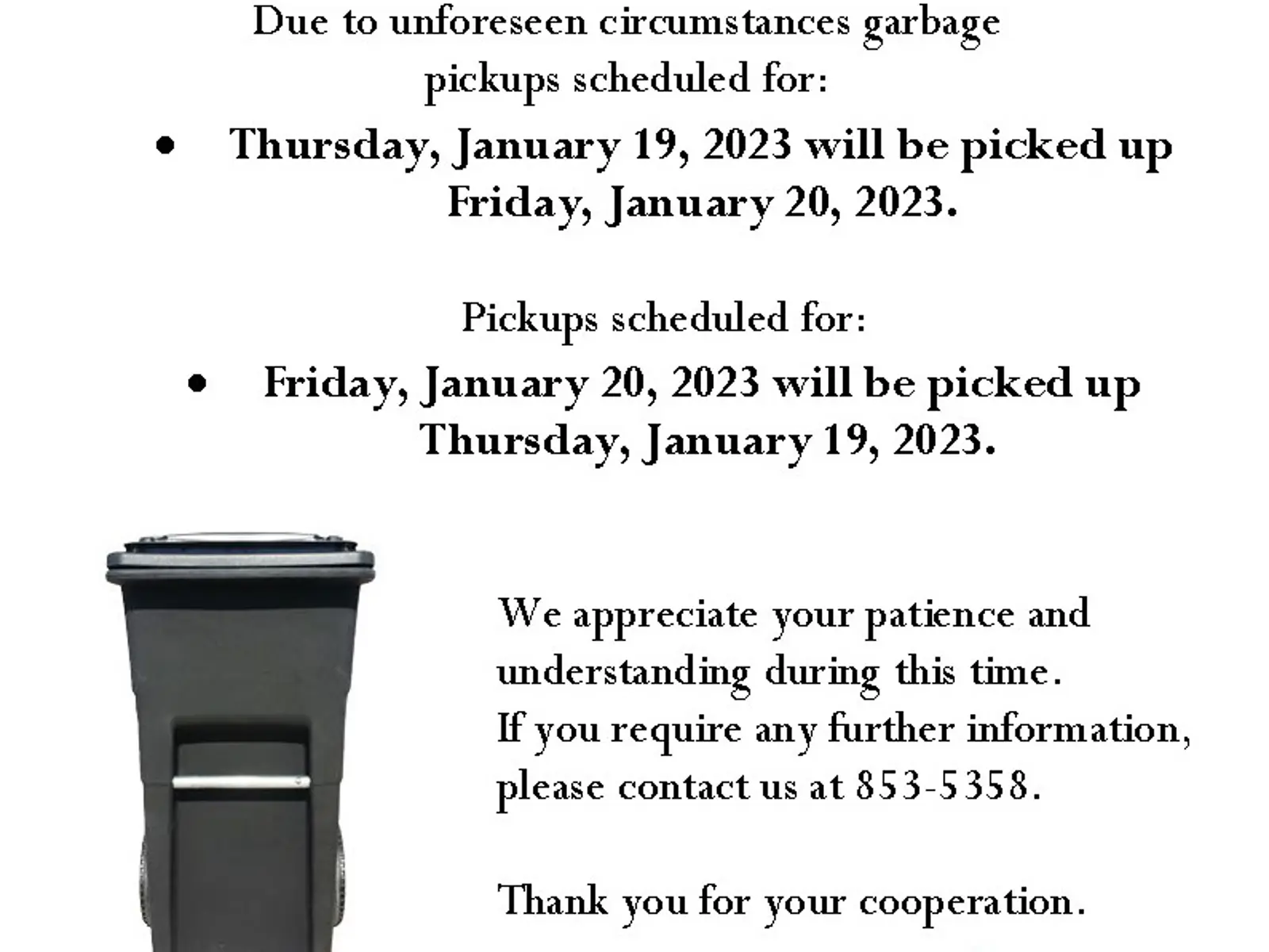 Garbage and Recycling | Town of Vermilion